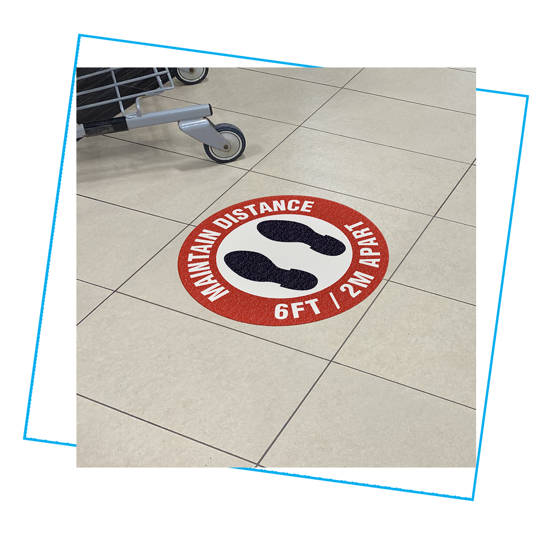 FLOOR SIGNS & GRAPHICS – Pasadena Signage Company Custom Business Sign ...