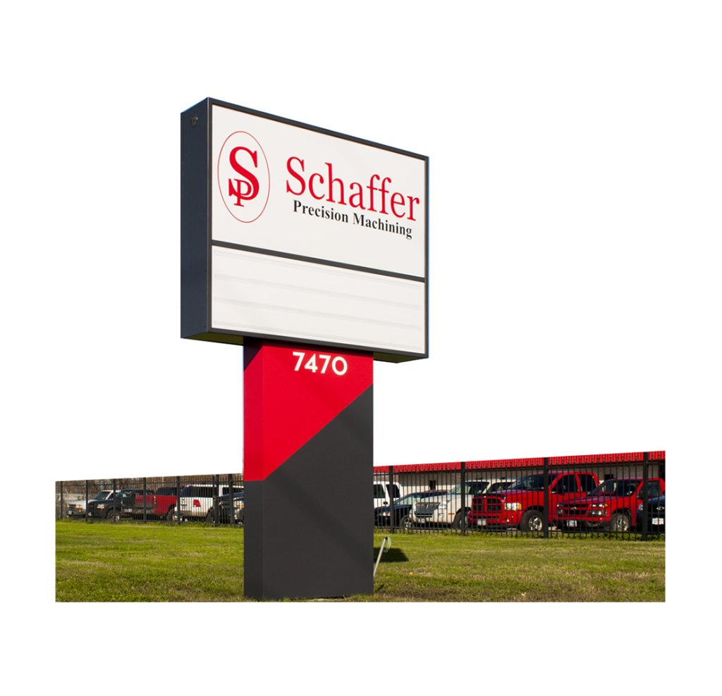 POST & PANEL SIGNS – Pasadena Signage Company Custom Business Sign Shop ...